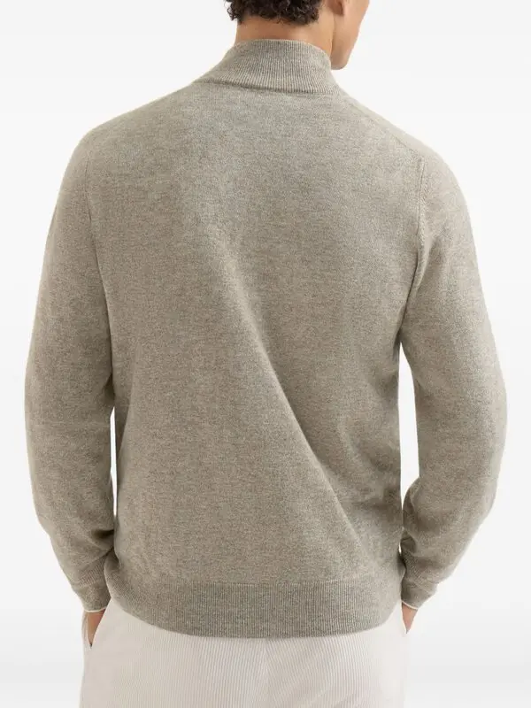 Brunello Cucinelli Cashmere Zipped Cardigan