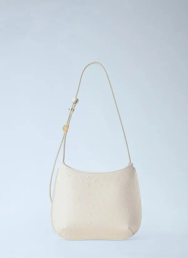 Jacquemus Le Petit Bisou Shoulder Bag - White