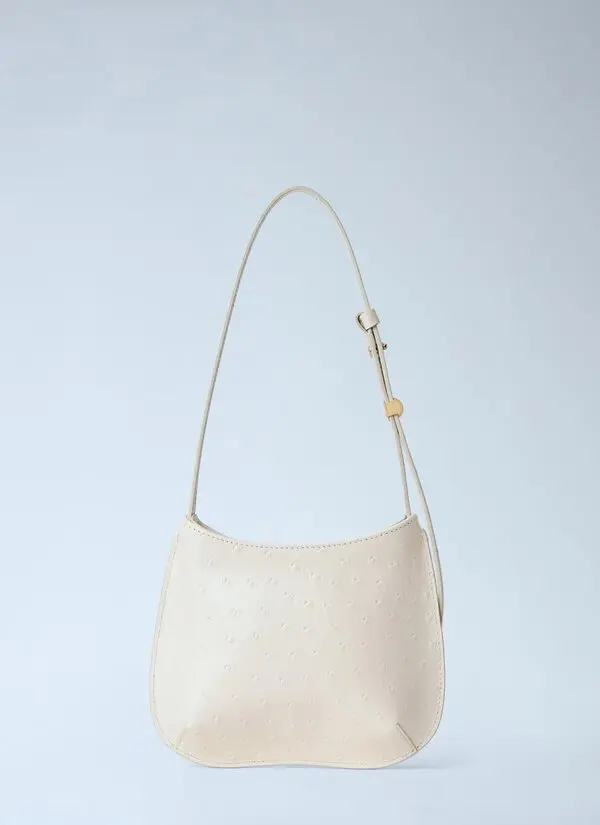 Jacquemus Le Petit Bisou Shoulder Bag - White