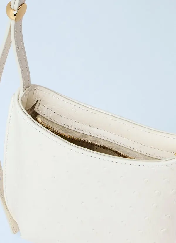 Jacquemus Le Petit Bisou Shoulder Bag - White