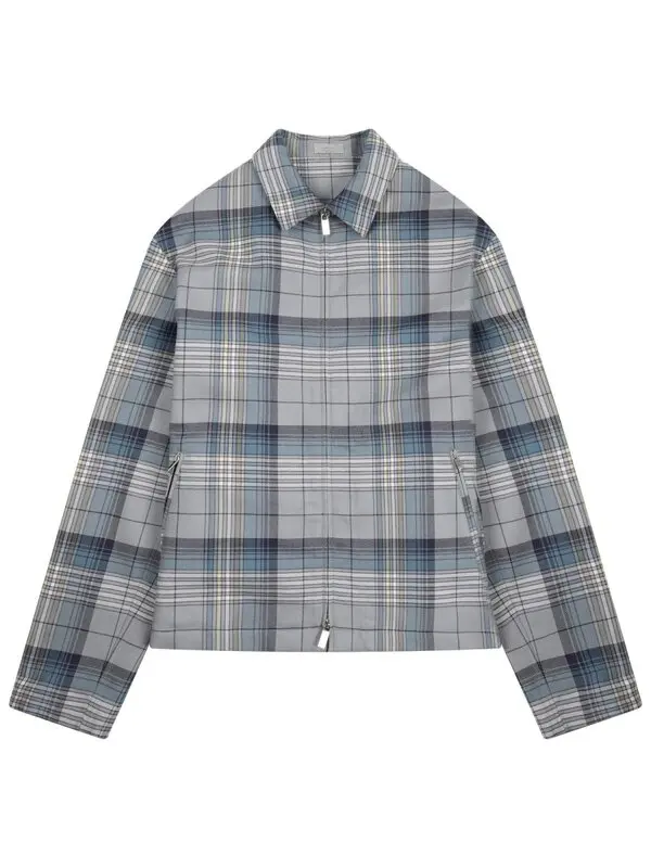 Dior Zippered Check Shirt