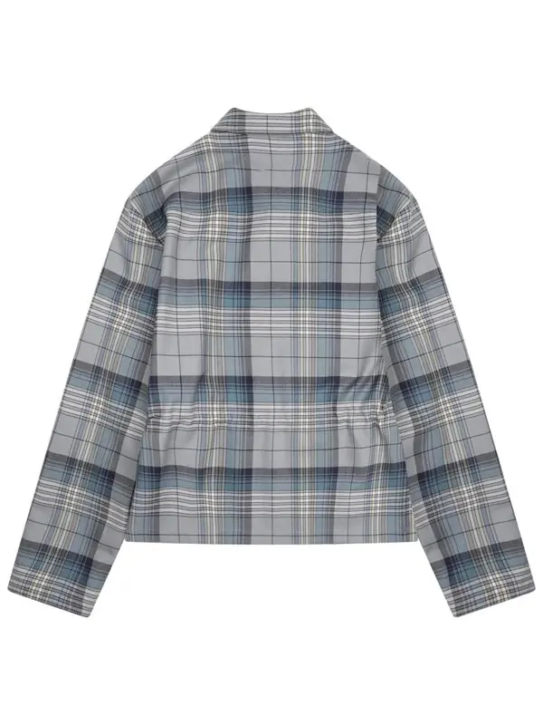 Dior Zippered Check Shirt - Multicolor