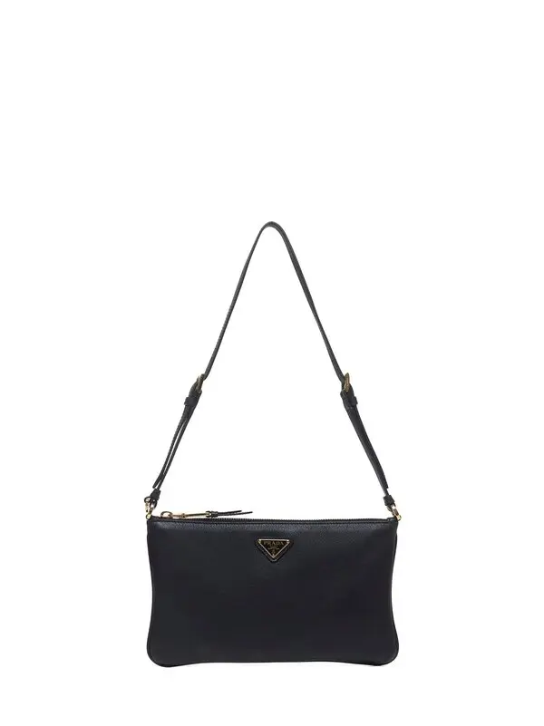 Prada Borse Black Shoulder Bag - Multicolor