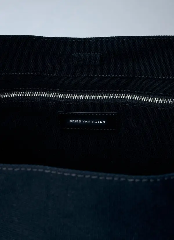 Dries Van Noten Canvas Tote Bag