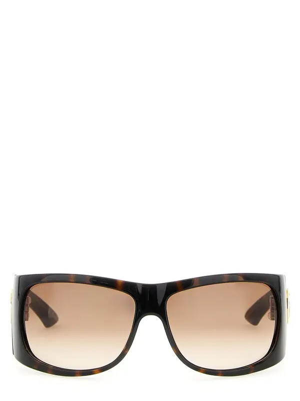 Gucci Doppia G' Sunglasses - Brown