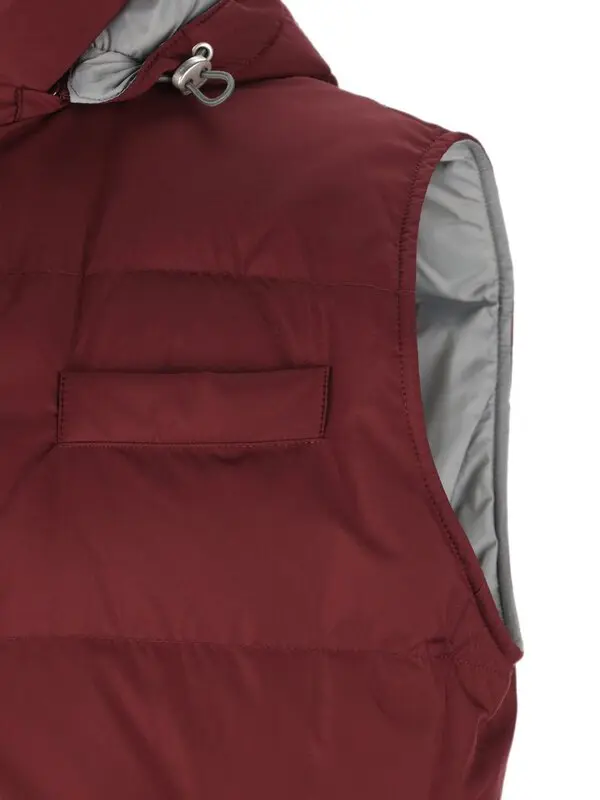 Brunello Cucinelli Hooded Down Vest
