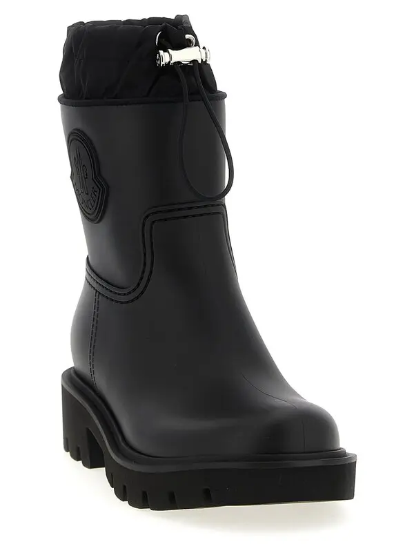 Moncler Kickstream' Rain Boots - Black