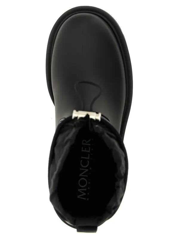 Moncler Kickstream' Rain Boots - Black