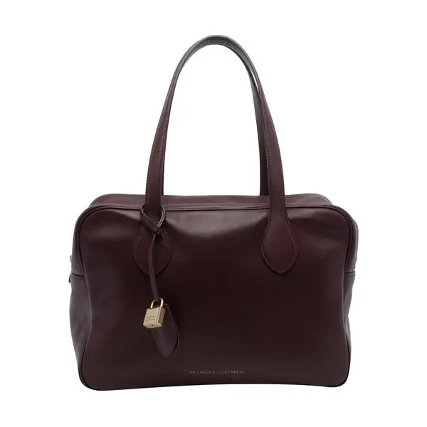 Brunello Cucinelli Logo Handbag