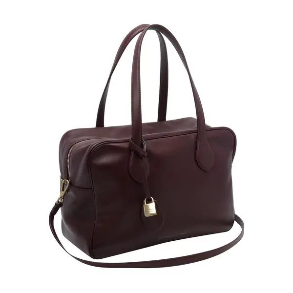 Brunello Cucinelli Logo Handbag - Brown