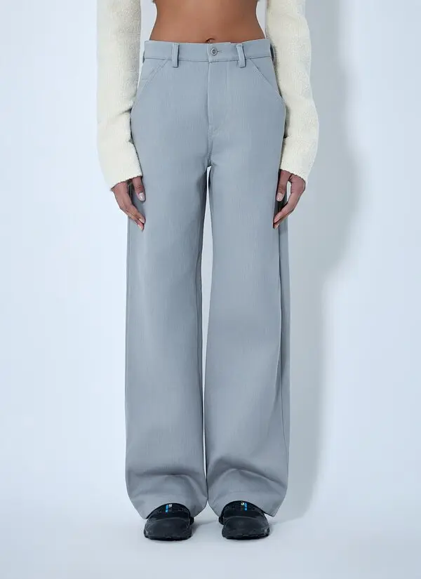 RIER Wide-leg Tailored Trousers