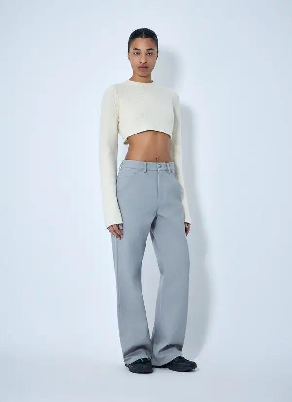 RIER Wide-leg Tailored Trousers
