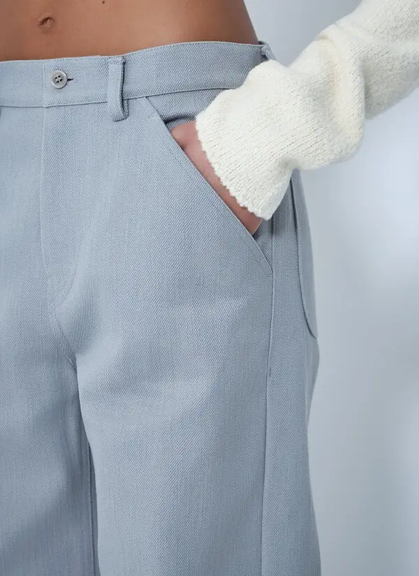 RIER Wide-leg Tailored Trousers
