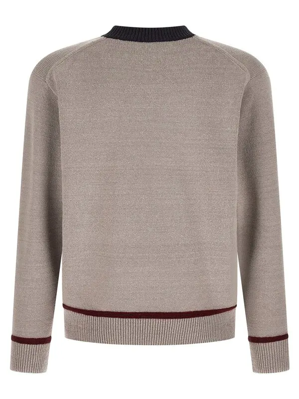 Junya Watanabe Jacquard Sweater - Gray