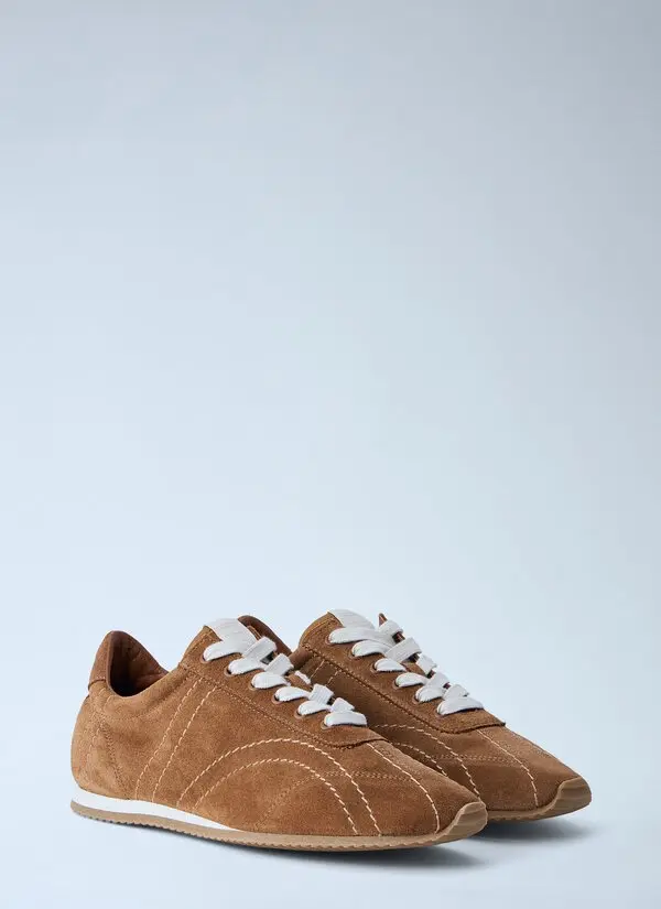 TOTEME Suede Low-top Trainers