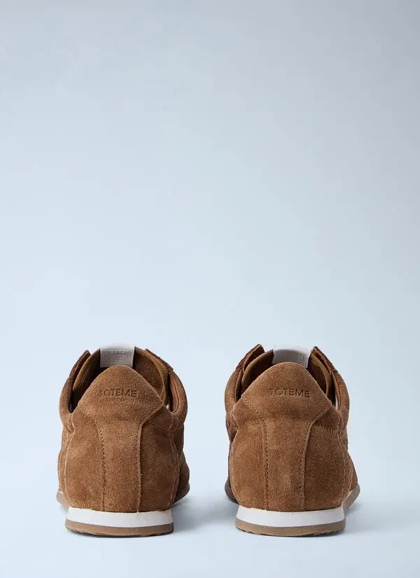 TOTEME Suede Low-top Trainers