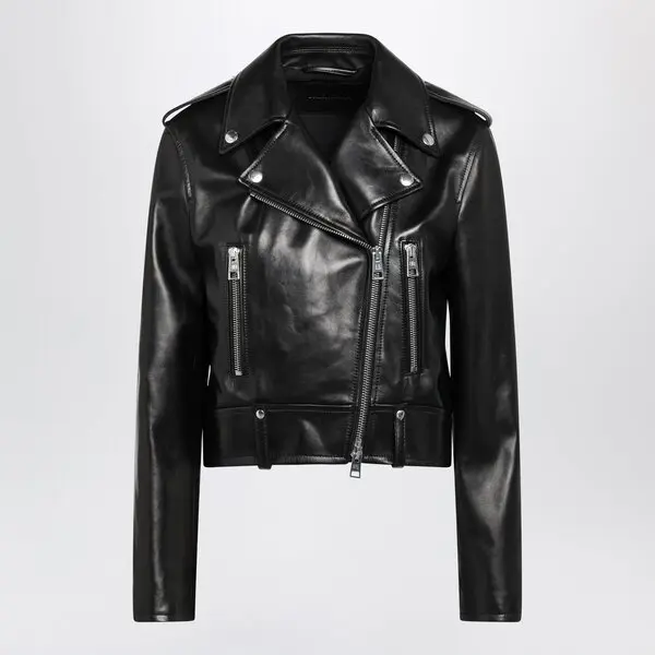 Balenciaga Leather Biker Jacket