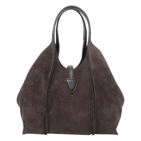 TOD'S Suede T Timeless Shopping Bag