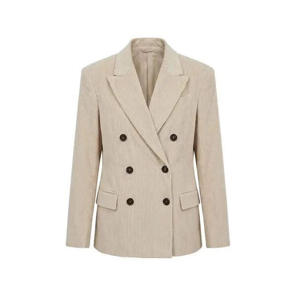 Brunello Cucinelli Neutrals Jackets Blazers