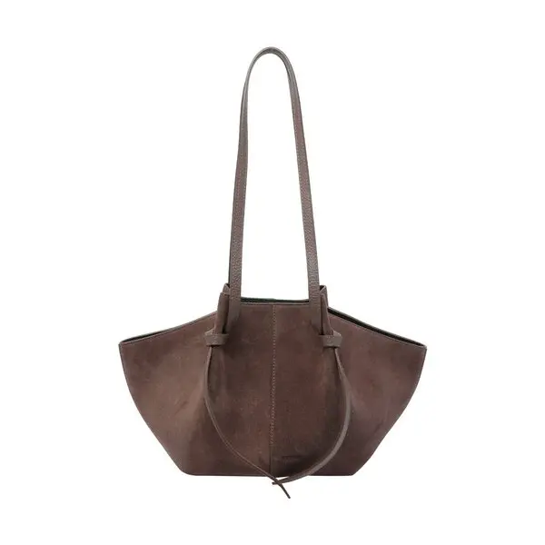 Yuzefi Suede Mochi Shoulder Bag