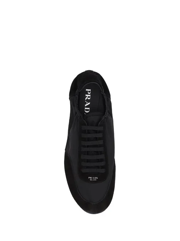 Prada Collapse Sneakers - Black