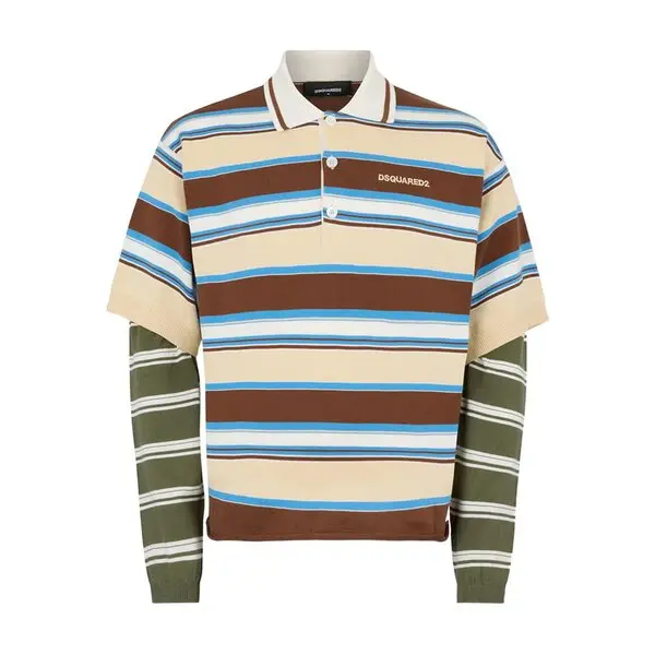Dsquared2 Neutrals Polo Shirts