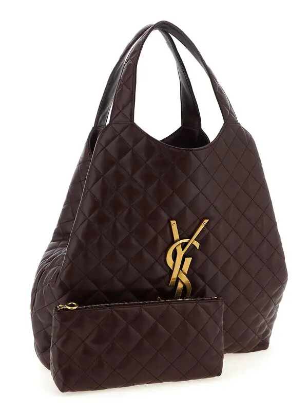 Saint Laurent Icare' Maxi Shopping Bag - Multicolor