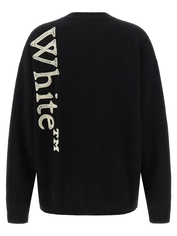 Off-White Vertical Bookish' Sweater - Multicolor
