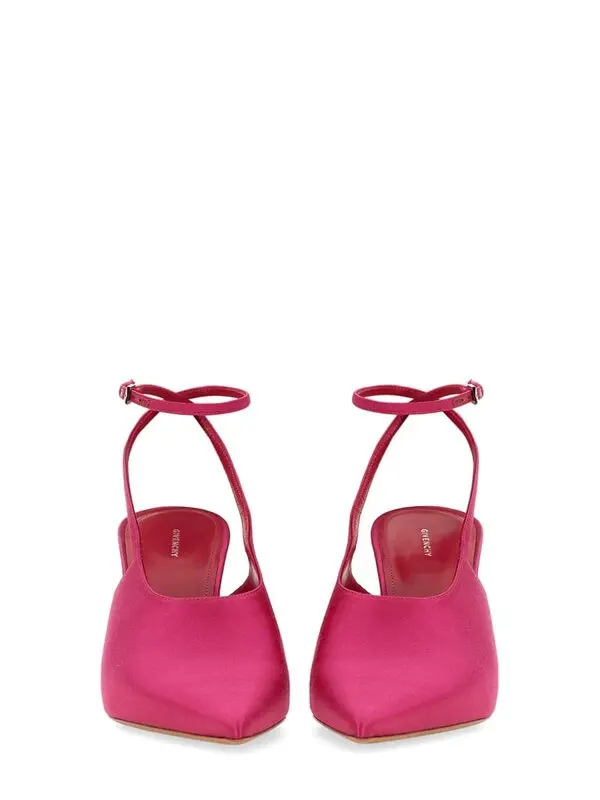 Givenchy Satin Slingback Pumps - Pink