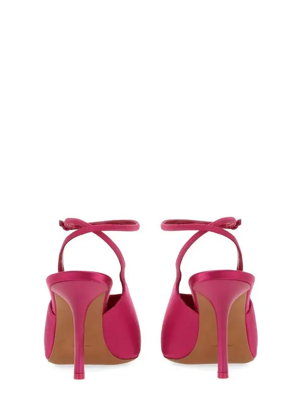 Givenchy Satin Slingback Pumps - Pink