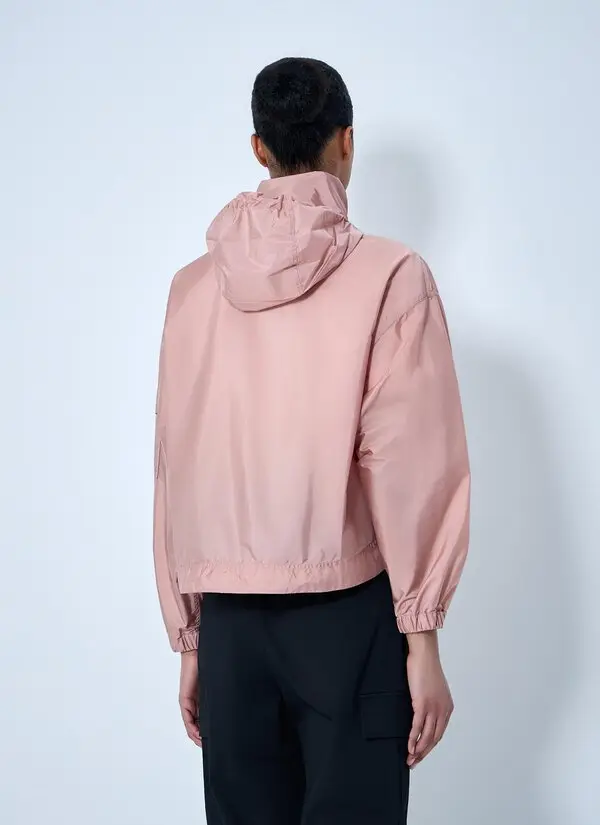 Moncler Marmacy Hooded Rain Jacket - Pink