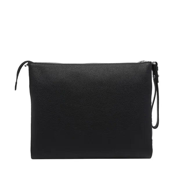 FERRAGAMO Gancini Crossbody Bag - Black
