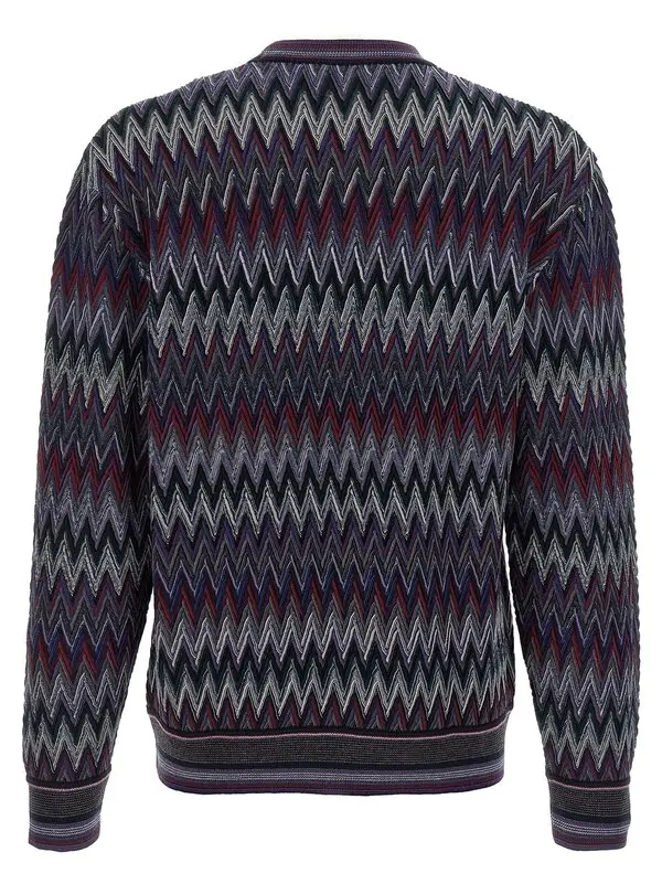 Missoni Zigzag Pattern Wool Sweater