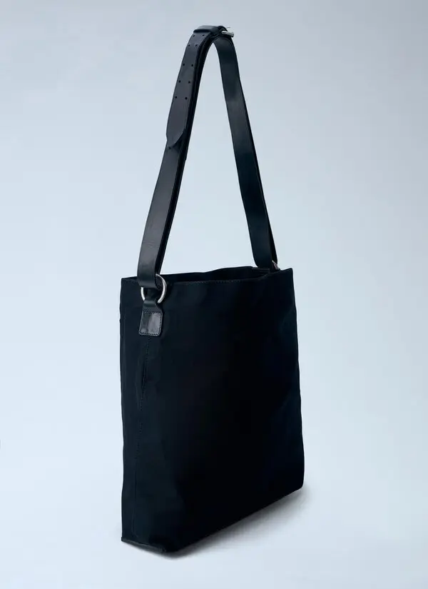 Dries Van Noten Canvas Shoulder Bag
