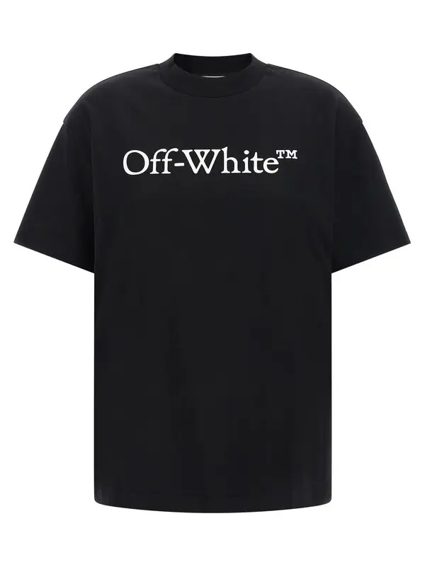 Off-White Big Logo Bookish' T-shirt