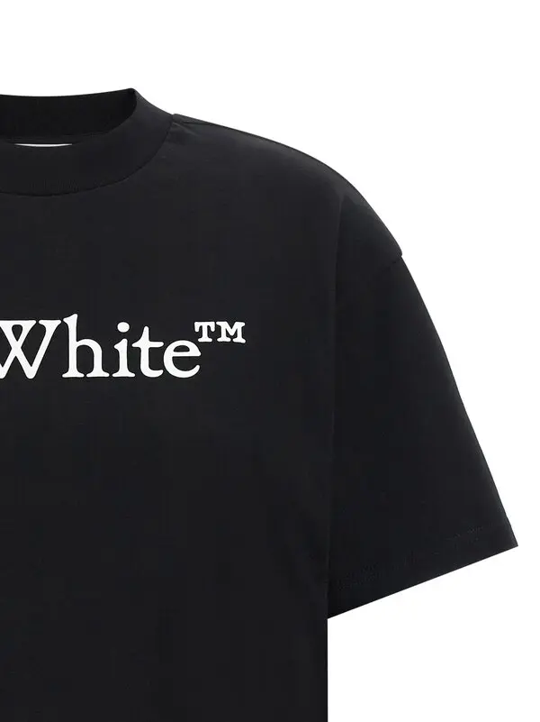 Off-White Big Logo Bookish' T-shirt
