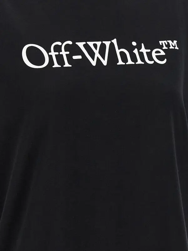 Off-White Big Logo Bookish' T-shirt