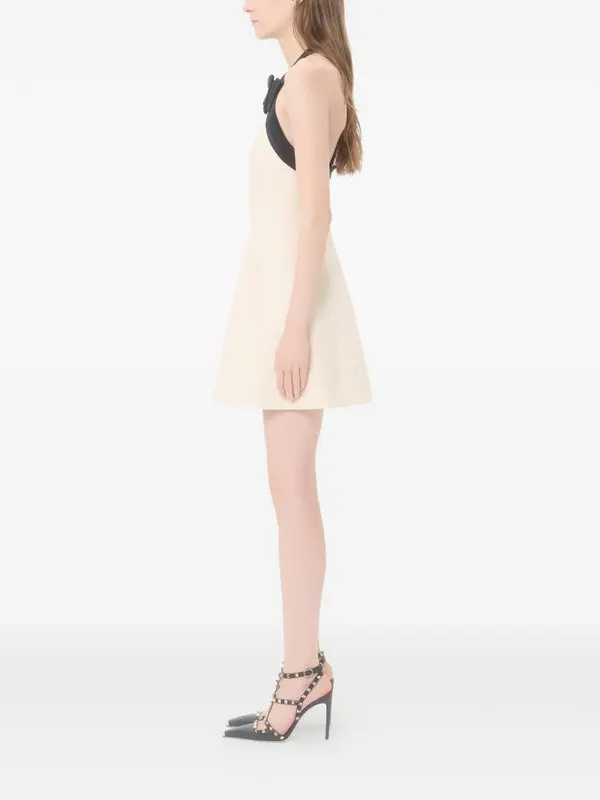 Valentino Garavani Wool And Silk Blend Mini Dress