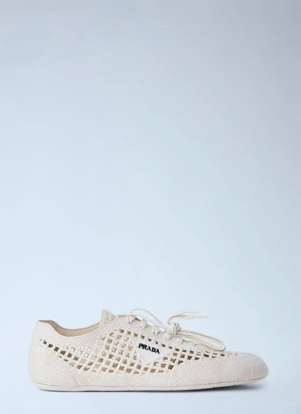 Prada Collapse Crochet Sneakers