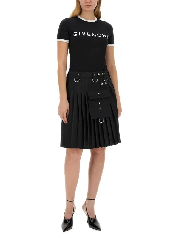 Givenchy Kilt Skirt