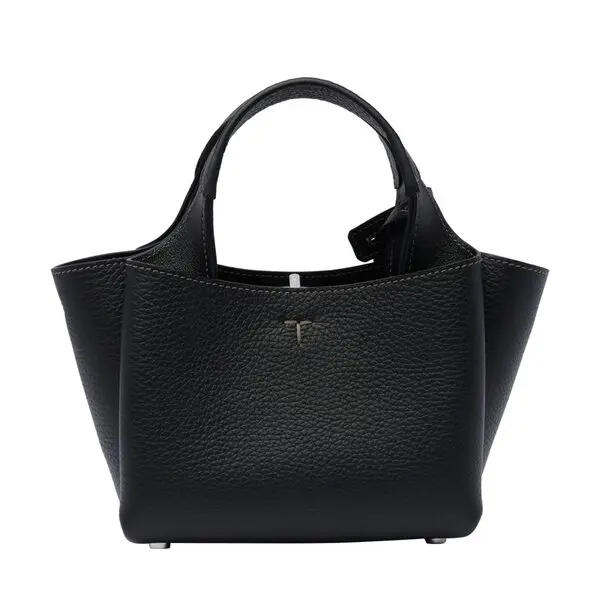 TOD'S Micro Leather Handbag - Black