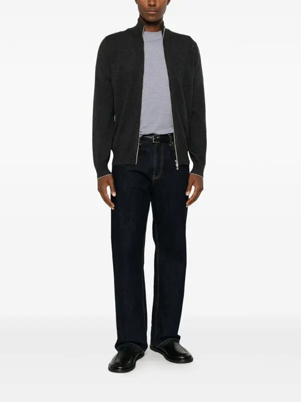 Brunello Cucinelli Cashmere Zipped Cardigan