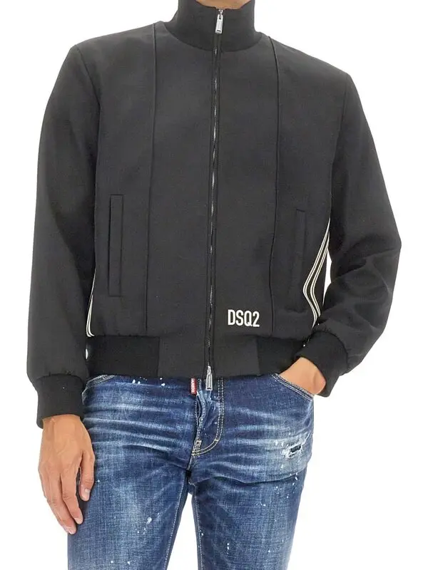 Dsquared2 Bomber Jacket - Black