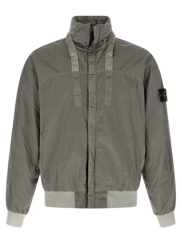 Stone Island Bomber Nylon Metal Watro - Gray
