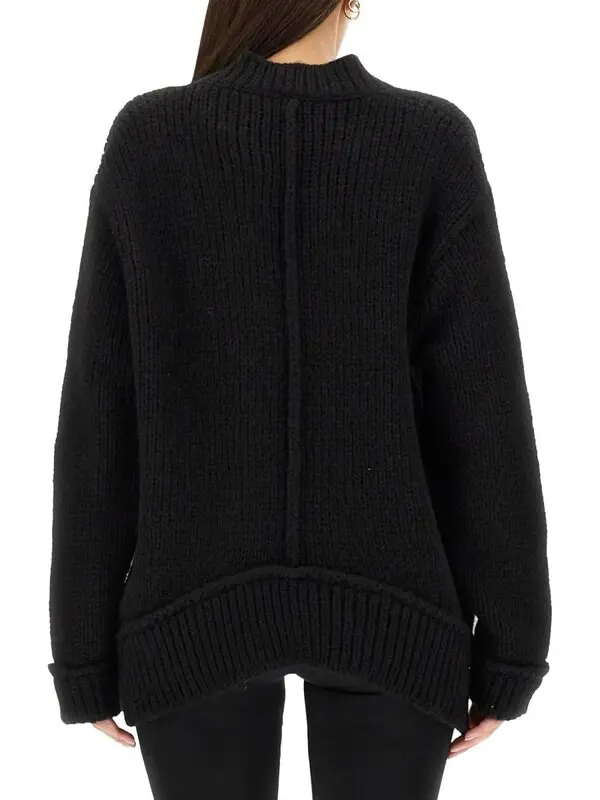 TOM FORD D Wool Sweater - Black