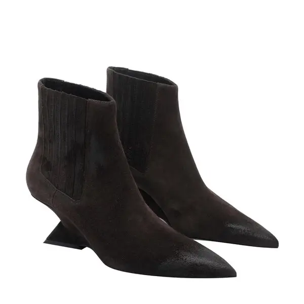 Attico Cheope Ankle Boots - Brown
