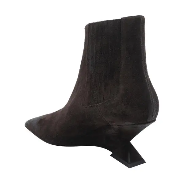 Attico Cheope Ankle Boots - Brown