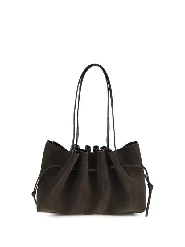 Yuzefi Scallop Shoulder Bag - Brown