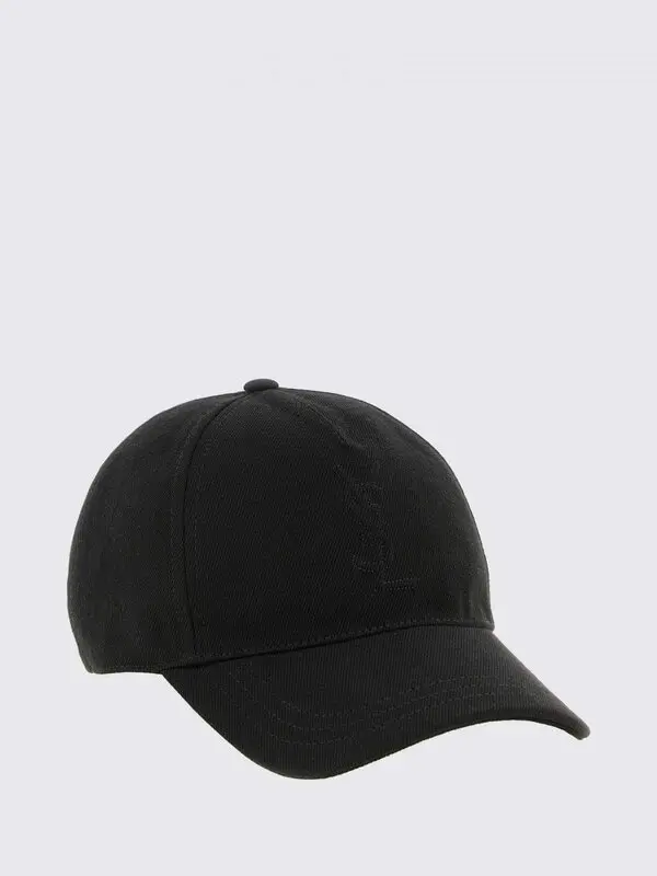 Saint Laurent Cassandre Cotton Twill Hat