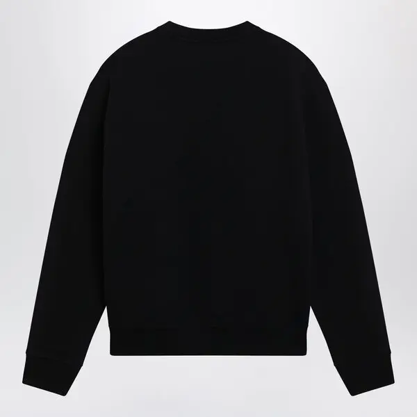 AMI Paris De Coeur Crewneck Sweatshirt - Black